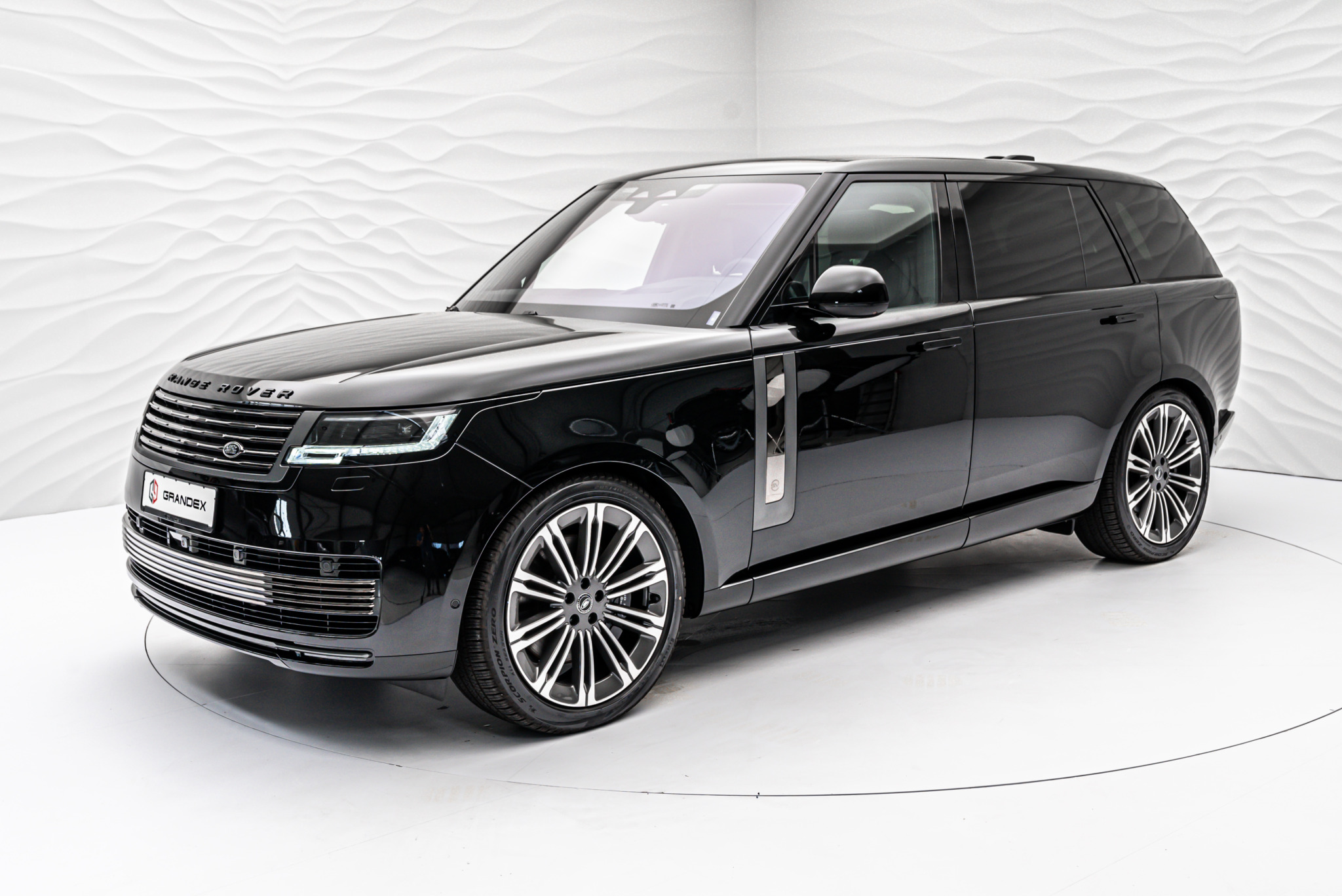Premium cars in the Grandex car showroom